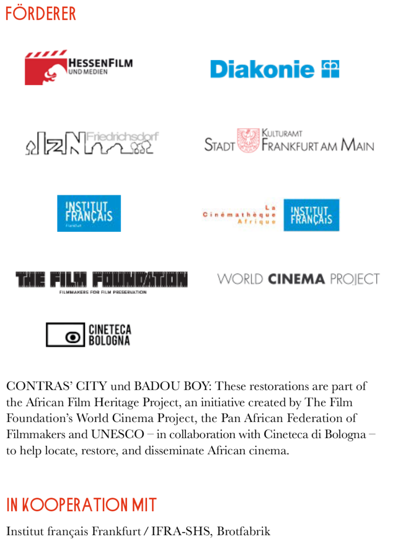 Veranstalter und Förderer 2023 - Africa Alive Festival